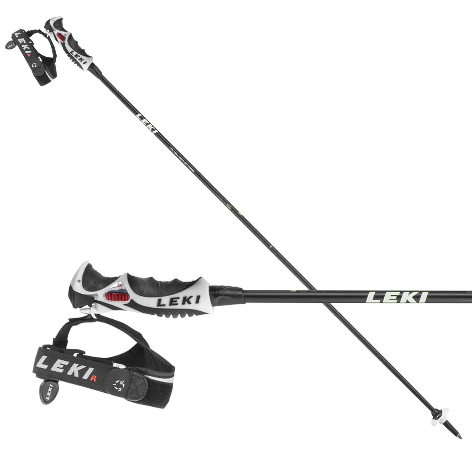 LEKI Ski štapovi Carbon 11 S, Crni