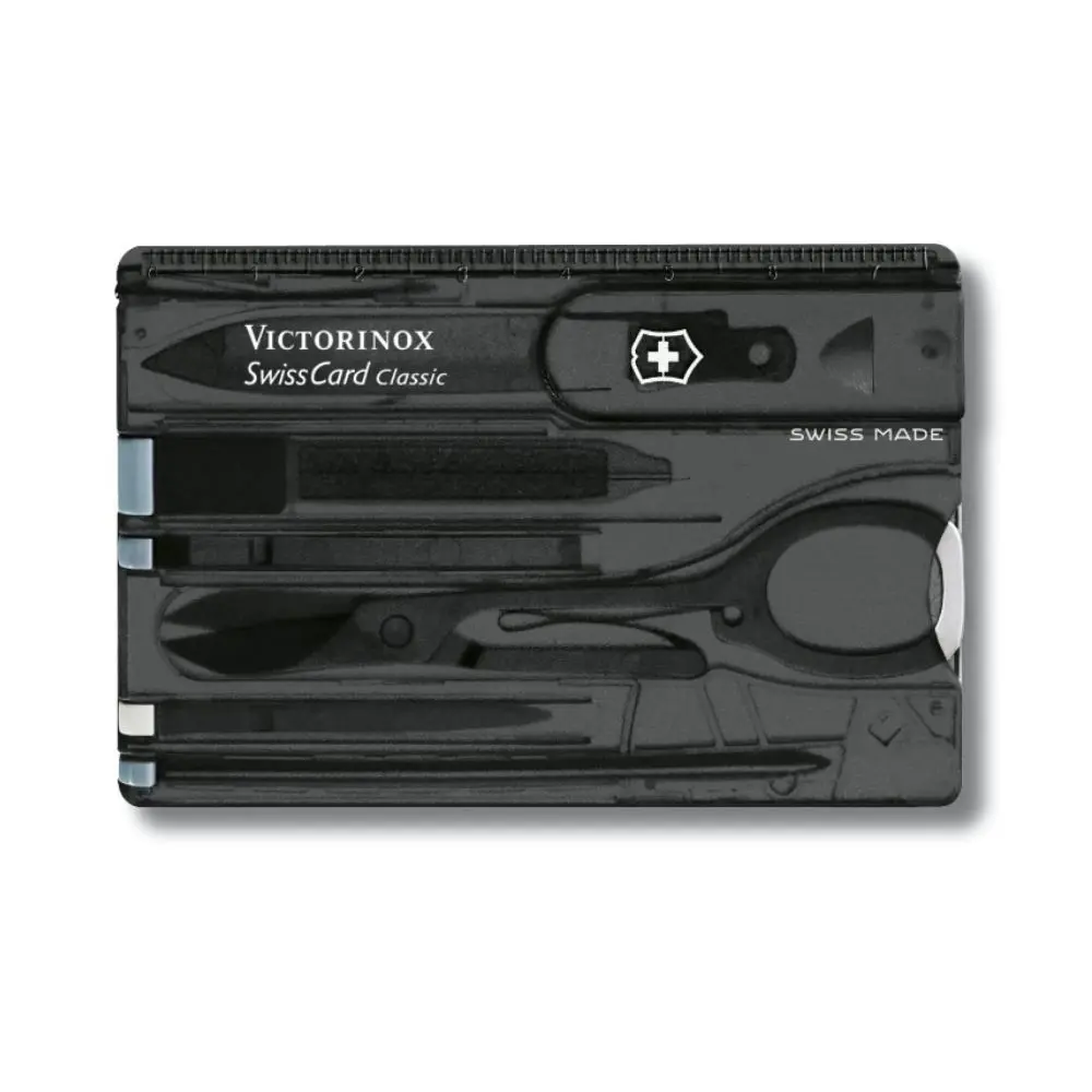 VICTORINOX Swiss Card Classic džepni alati, Crni