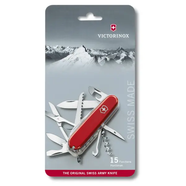 VICTORINOX Džepni nož 91mm Huntsman crveni