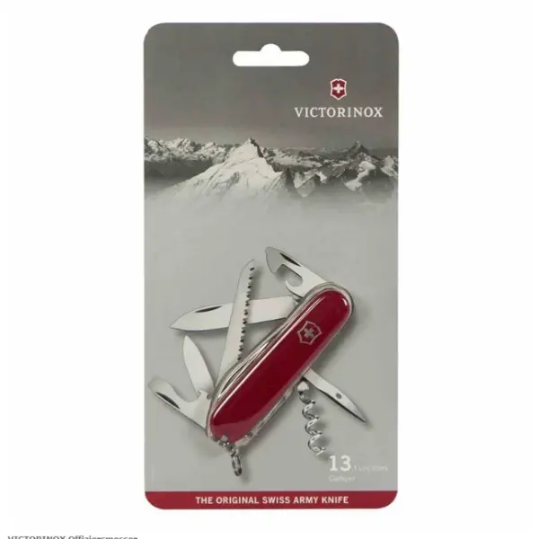 VICTORINOX Džepni nož 91mm Camper crveni