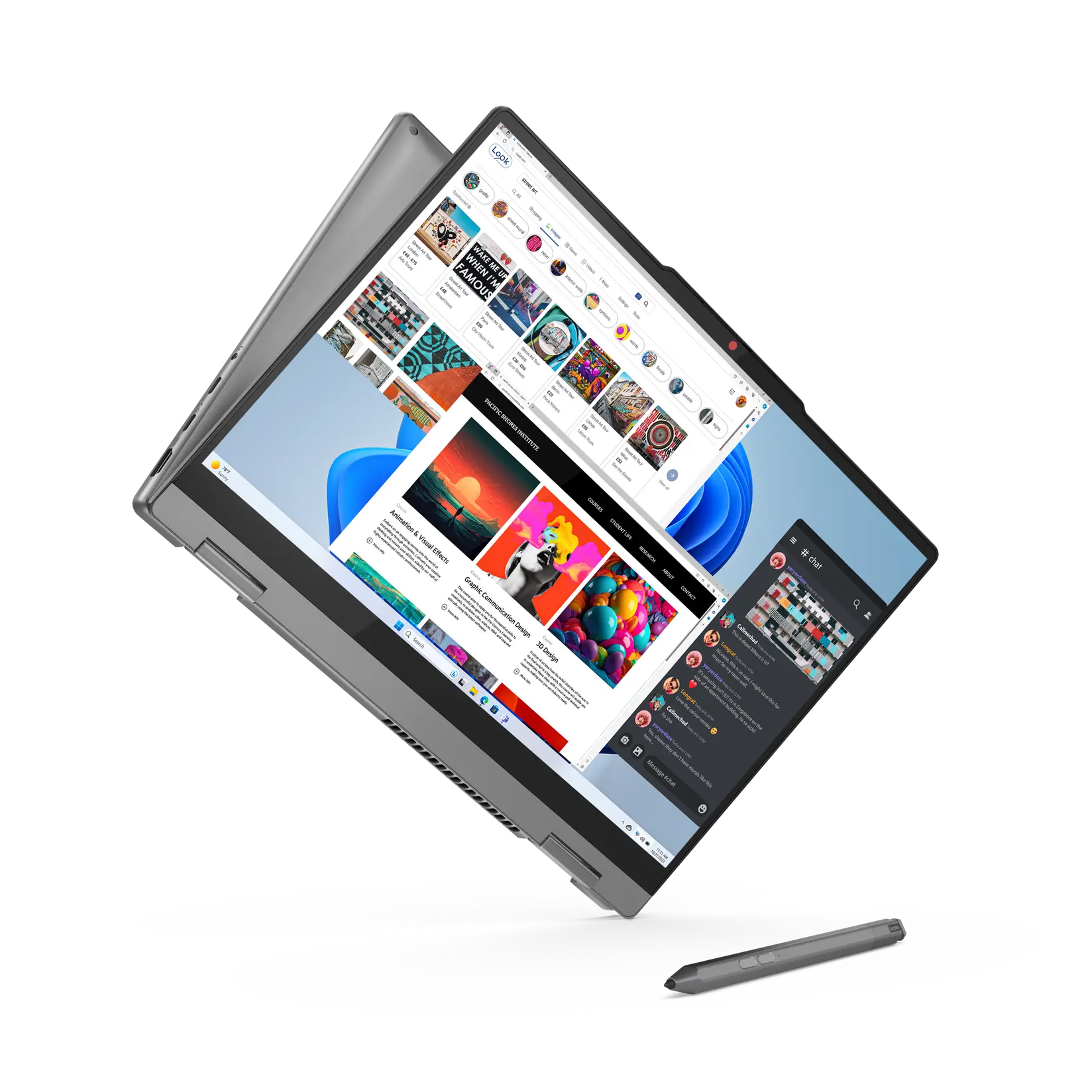 Lenovo laptop IdeaPad 5 2in1 14IRH9 (Luna Grey/ Aluminium Top) i5 13420H 16GB 512GB 14" WUXGA (1920x1200) TOUCH 83KX0038YA