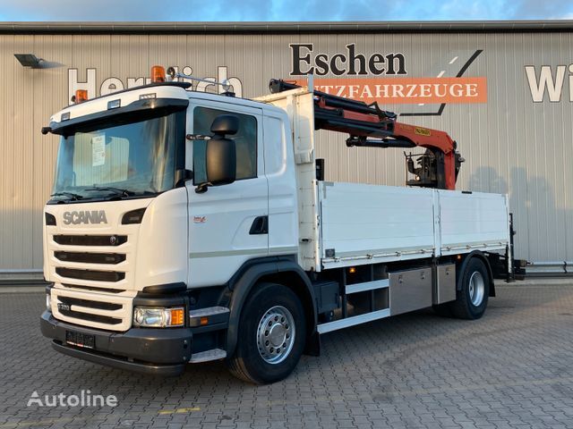 Scania G 370 LB MNB kamion s ravnom platformom