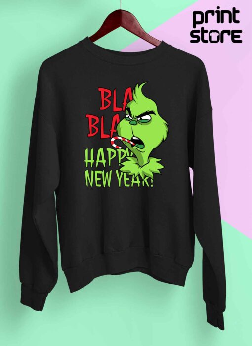 Bla Bla happy new year duks Grinch