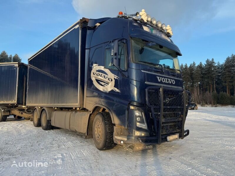 Volvo fh16 truck w/ Vang trailer WATCH VIDEO kamion furgon