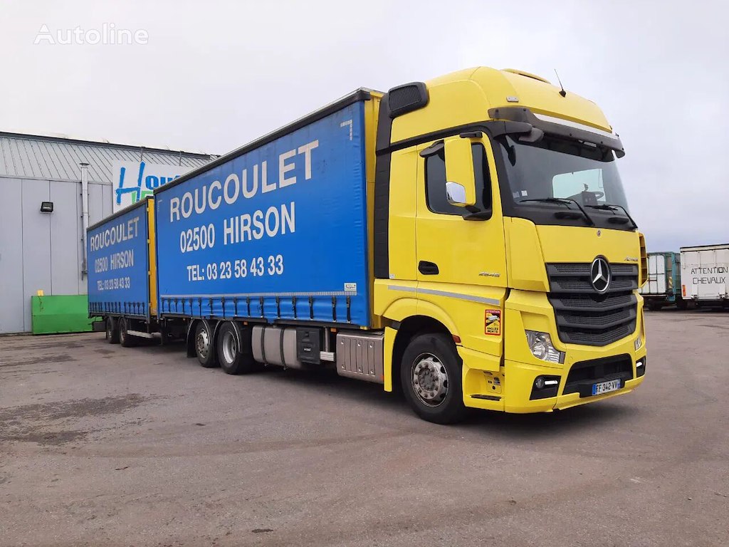 Mercedes-Benz Actros 2545 + Fruehauf 2 axles // 110 m³ kamion furgon