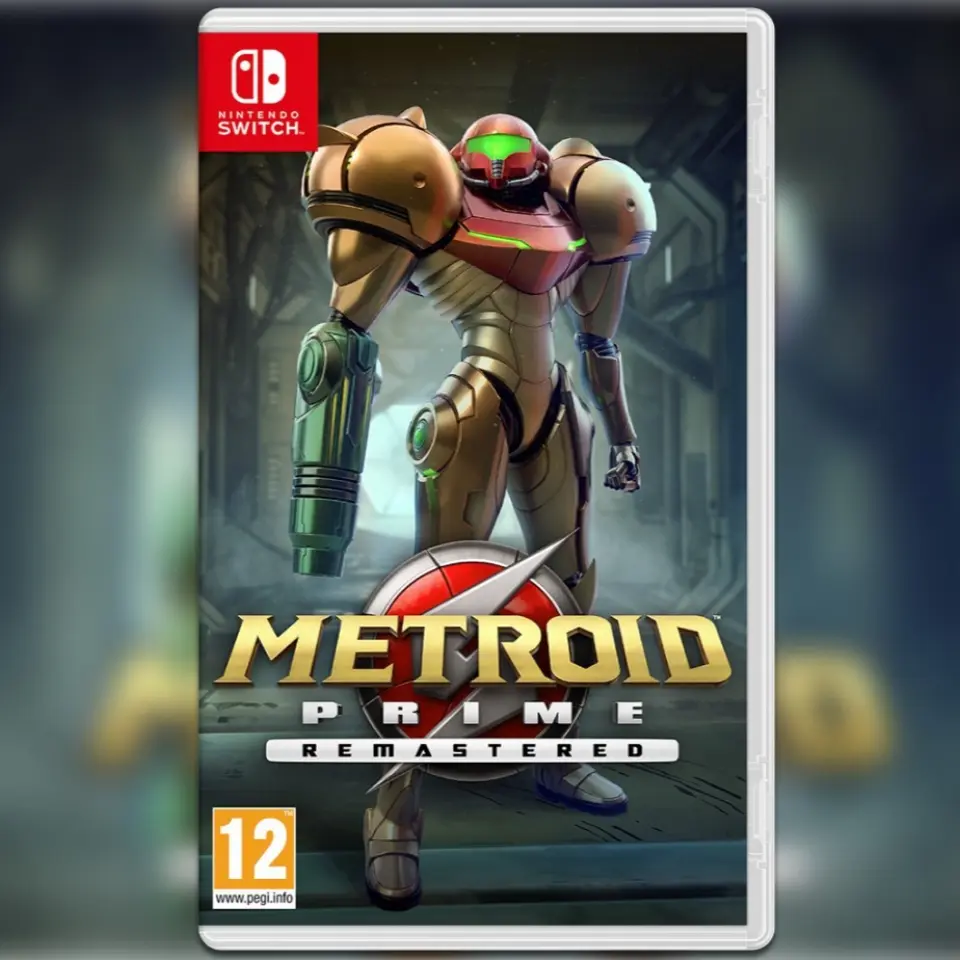 Nintendo Metroid prime remasterovani prekidač