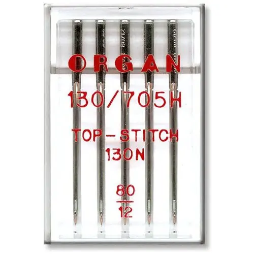 ORGAN Mašinske igle, Top-Stitch NM 80 130/705H