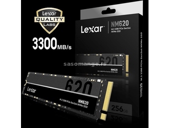 LEXAR NVME SSD HARD 256GB NVME ADAPTER Garancija do 2027