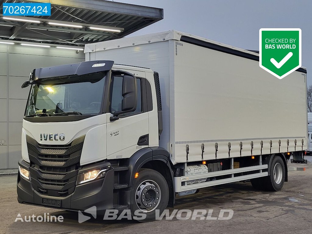 Novi IVECO S-Way 400 4X2 19tonner ACC 2000kg Ladebordwand Navi Euro 6 kamion sa klizna zavesa cerada