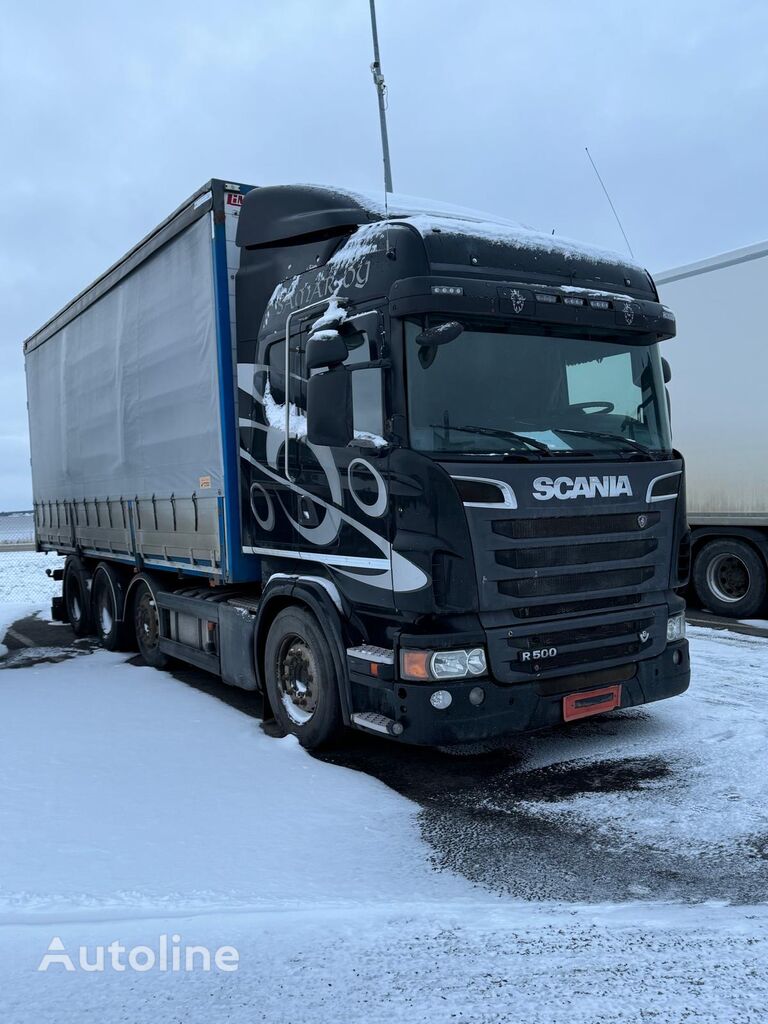 Scania R500 8x2 kamion sa klizna zavesa cerada