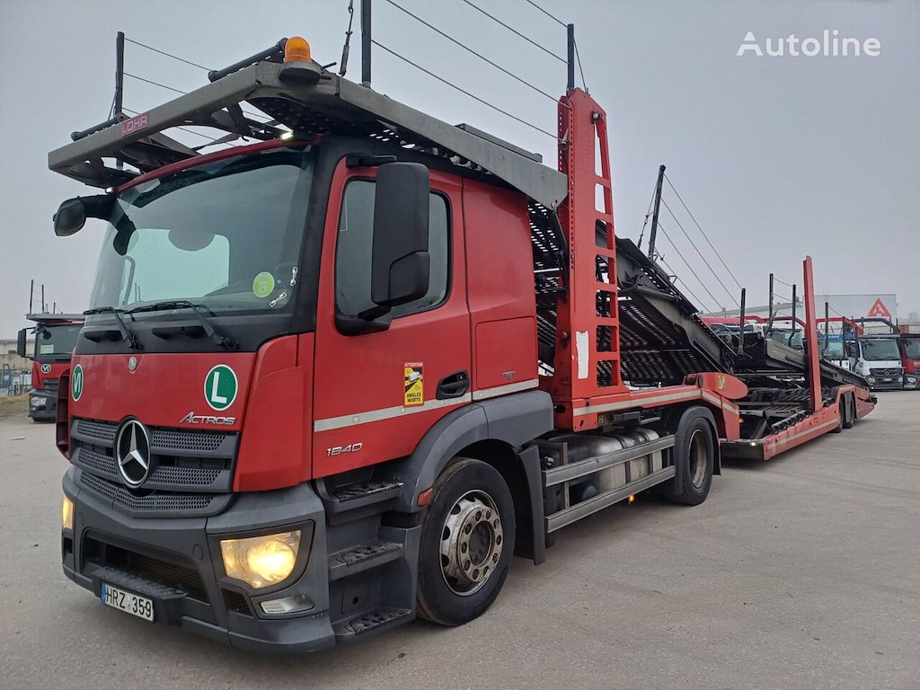 Mercedes-Benz +LOHR 2015 autotransporter + prikolica autotransportera