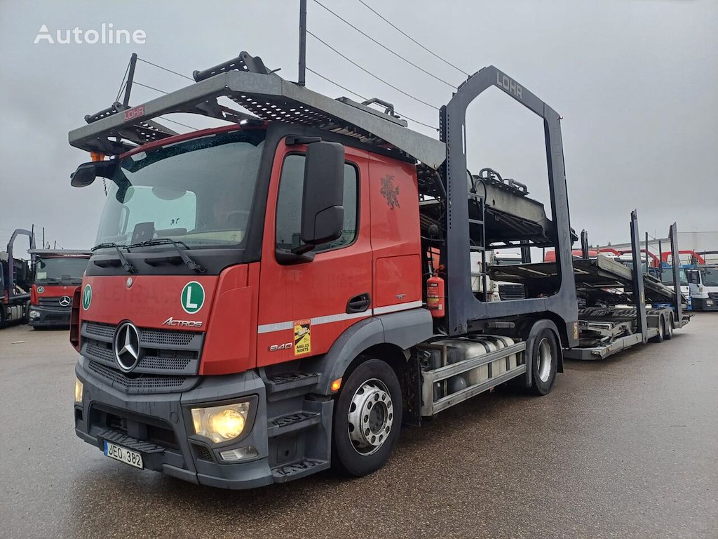 Mercedes-Benz autotransporter + prikolica autotransportera