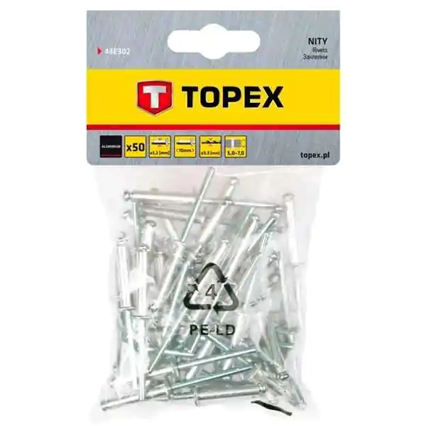 Pop nitne aluminijumske 3.2x10mm 50kom Topex