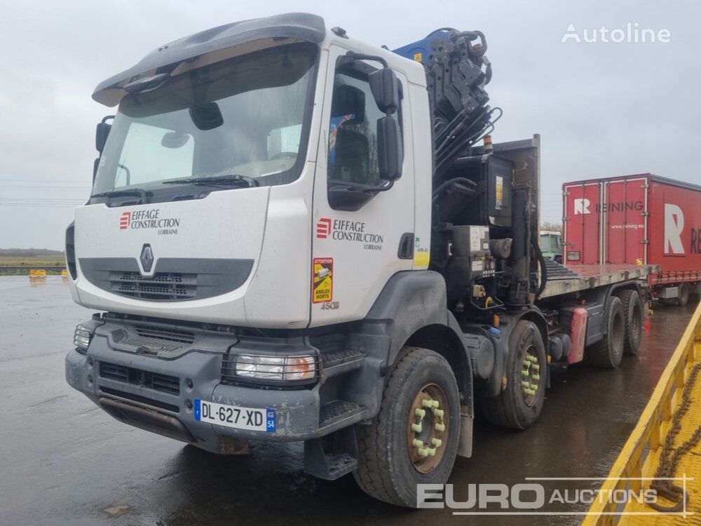 Prodaje se Renault Kerax 450 kamion platforme na aukciji