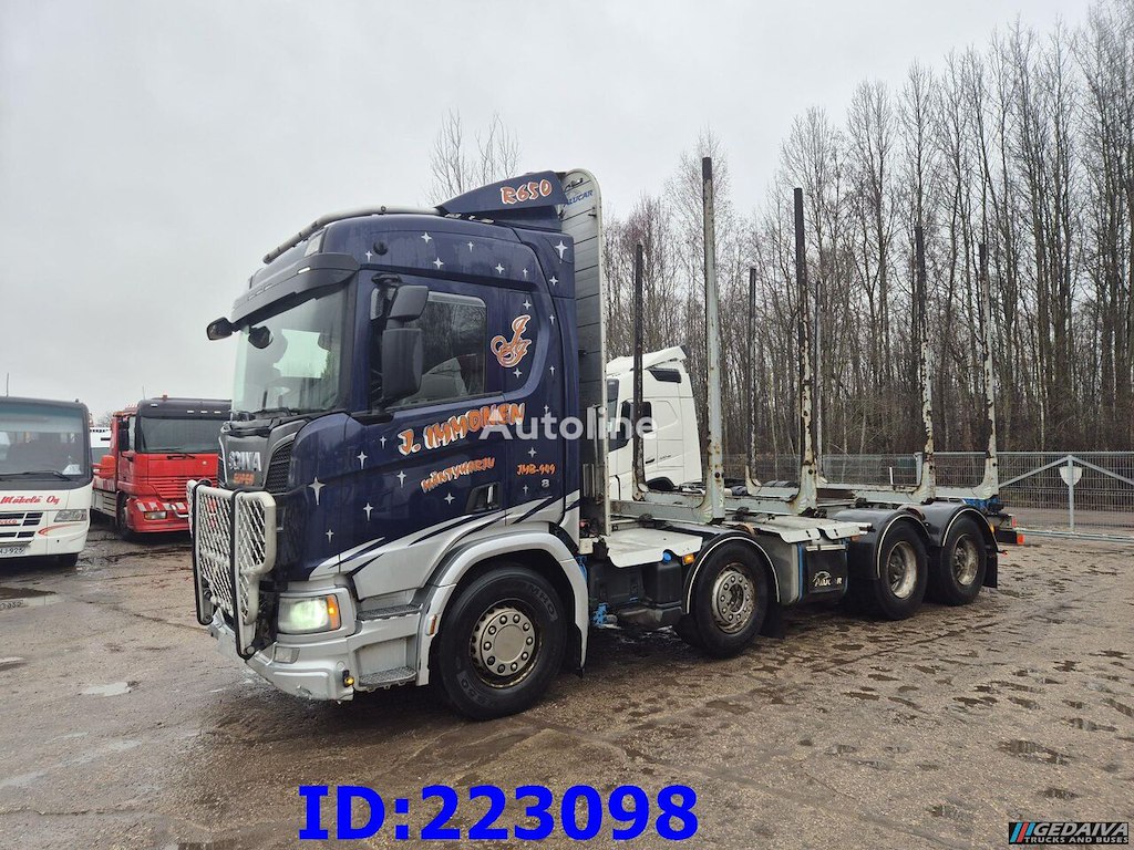 Scania R650 kamion za prevoz drva