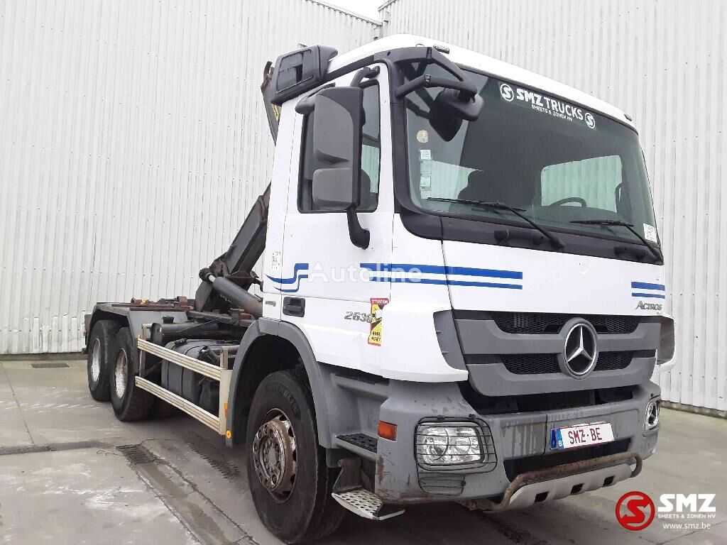 Mercedes-Benz Actros 2636 6x4 manual vozilo za prevoz kontejnera