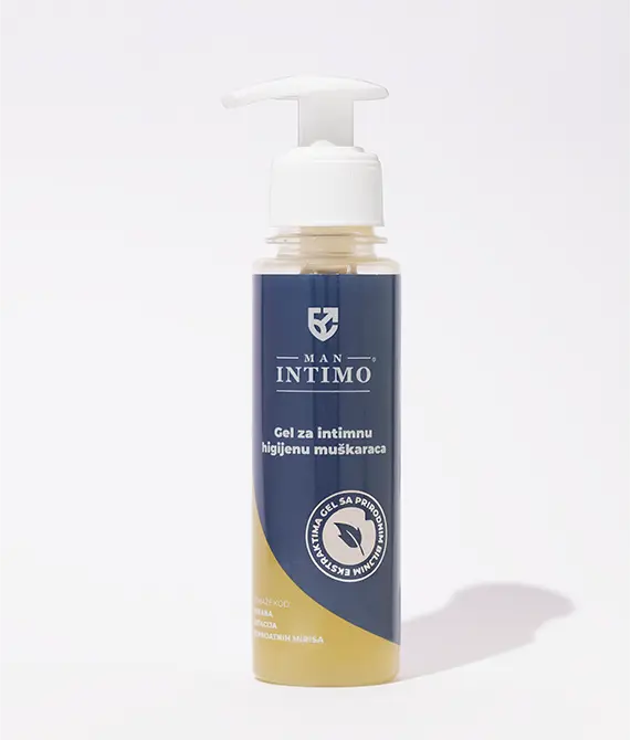 MAN INTIMO Gel za intimnu higijenu muškaraca, 125 ml