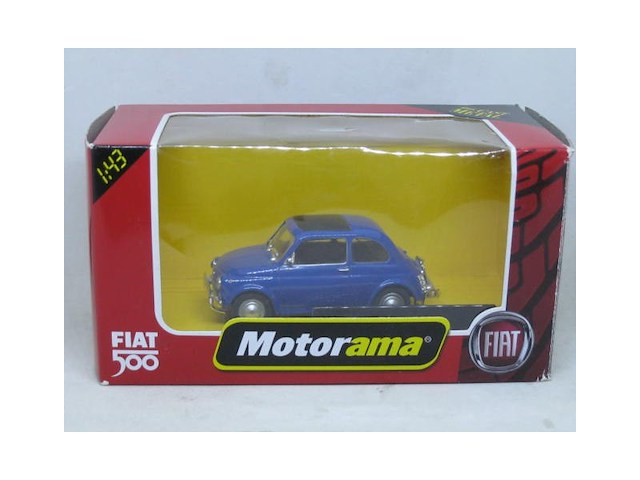 1:43 motorama fiat 500