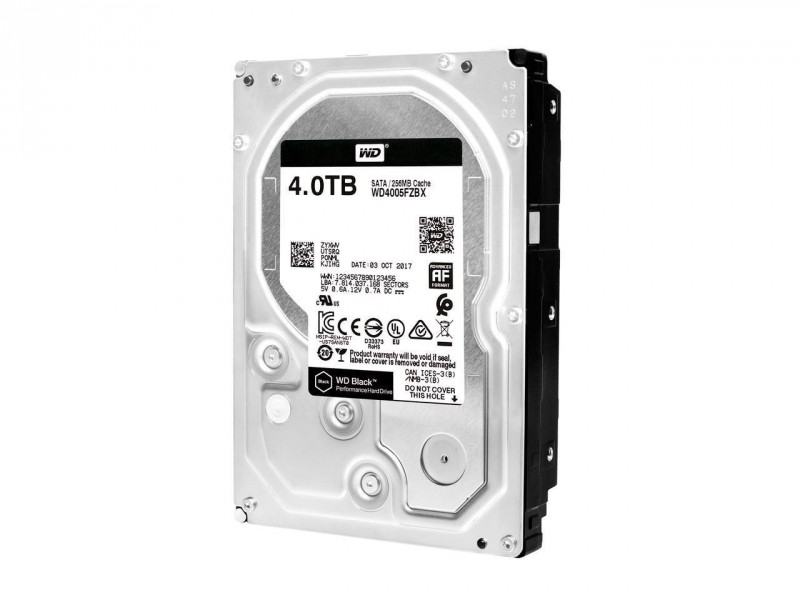 HDD WD 4TB WD4005FZBX SATA3 256MB Black