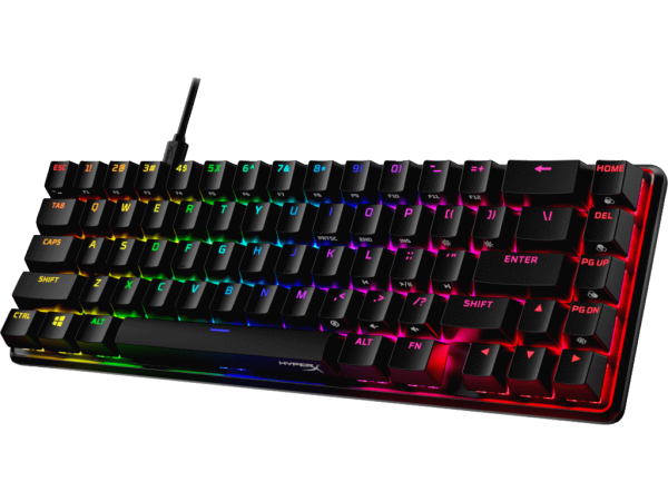 Tastatura HP HyperX Alloy Origins 65/Mehanička/Gaming/ HX Red/US Layout/4P5N4AA/crna (4P5D6AA#ABA)