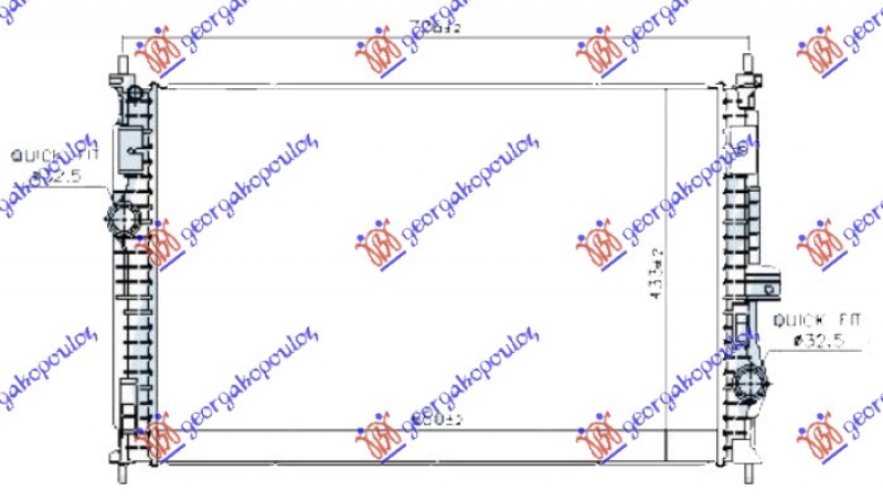 HLADNJAK MOTORA 1.2/1.6 BENZIN (HiBRID) - 1.5/1.6/2.0 DIZEL (MAN/AUTO) (650x433)