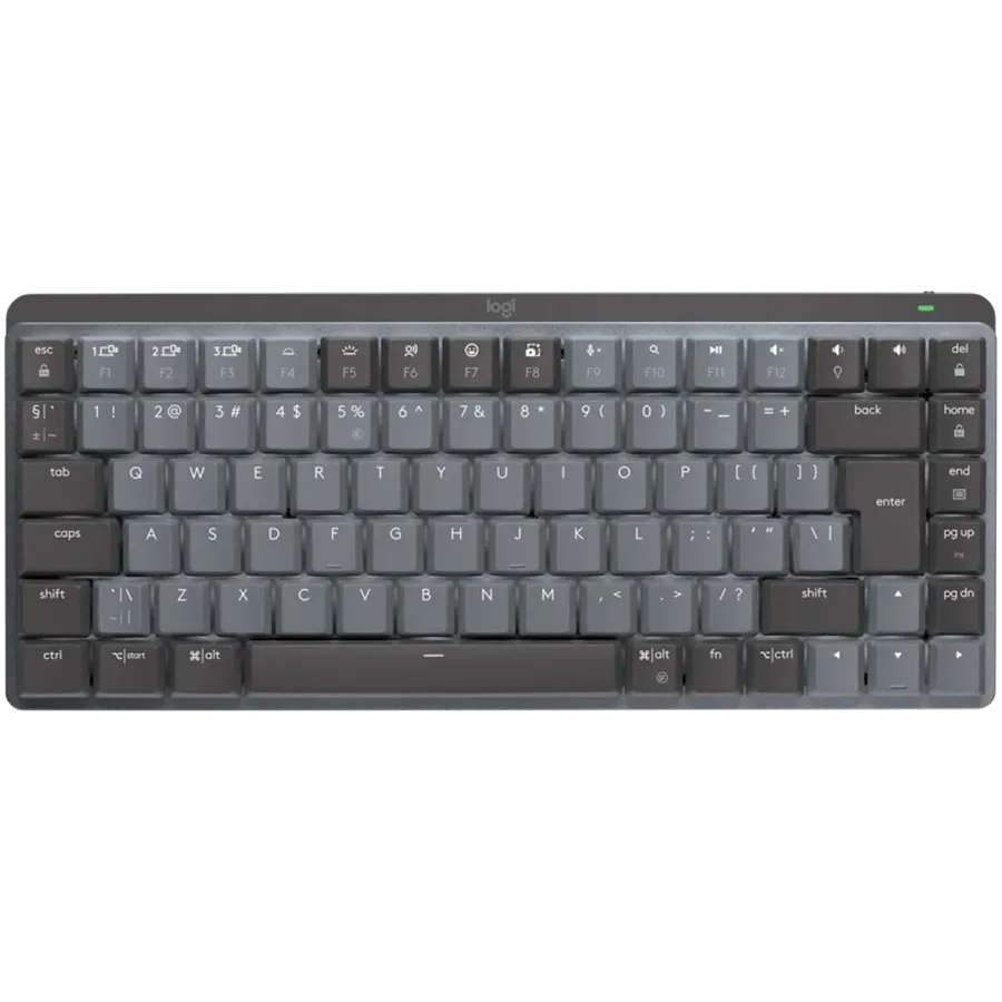 LOGITECH MX Mechanical Mini Bluetooth Illuminated Keyboard - GRAPHITE - US INT'L - LINEAR