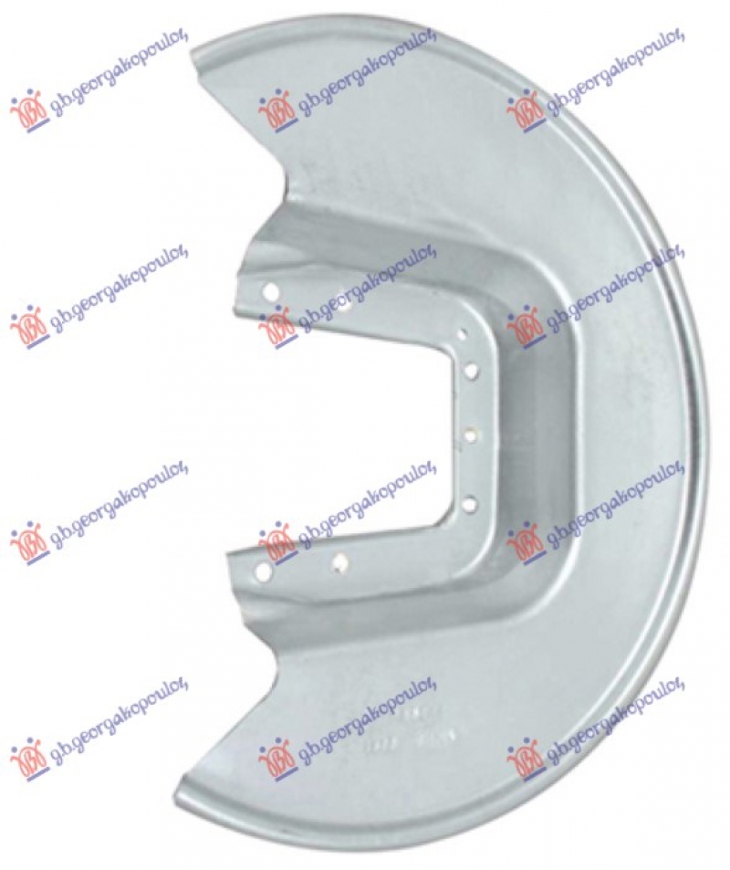 ZASTITA ZADNJEG KOCIONOG DISKA (PRECNIK ZASTITE 275mm) (PRECNIK DISKA 247mm)