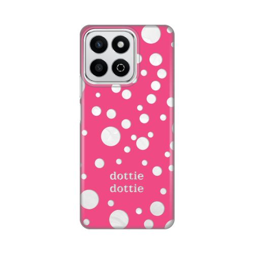 Silikonska futrola - maska print Skin za Huawei Honor 200 Smart/Honor X7c Dottie Dottie Pink