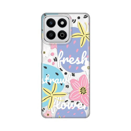 Silikonska futrola - maska print Skin za Huawei Honor 200 Smart/Honor X7c Fresh Pastel