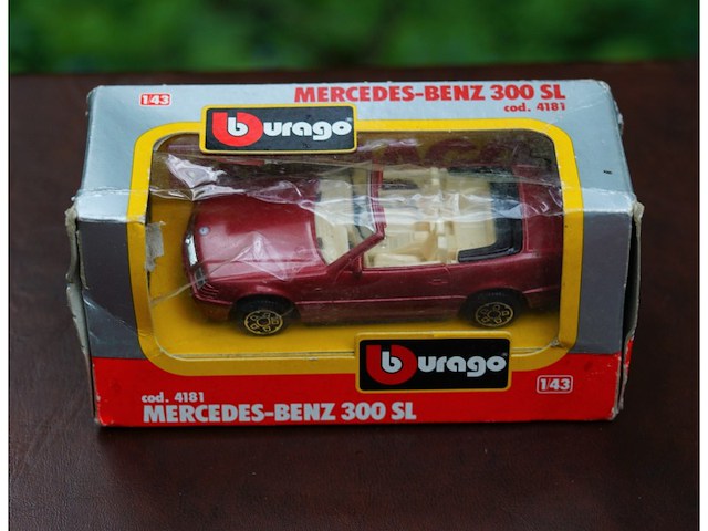 Burago Mercedes 300sl u kutiji