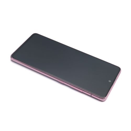 LCD ekran / displej za Samsung A516 Galaxy A51 5G + touchscreen + frame pink Full Original EU (GH82-23124C/23100C/22945C) (MS)