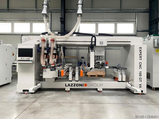 Throughfeed Bušilica
Lazzoni Group Expert CNC L 100 GT(typu INSIDER FTT R8)