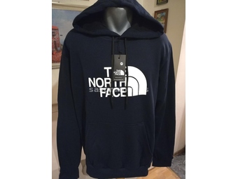 Novi muski markirani duks sa kapuljacom The North Face 2XL Teget Novo