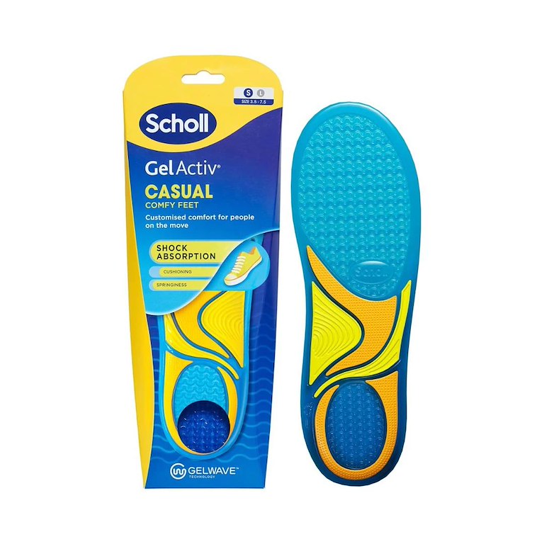 Scholl Gel Activ Ulošci za Obuću CASUAL Comfy Feet S 1 Par