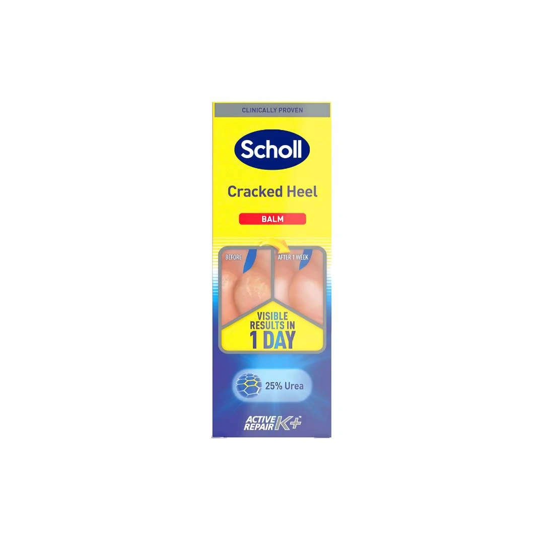 Scholl Krema Active Repair K+ za Ispucale Pete sa Ureom 60 mL