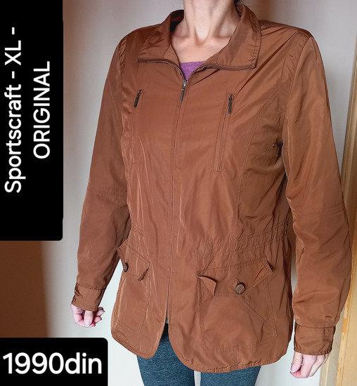 Sportscraft ženska jakna braon XL/42 - ORIGINAL
