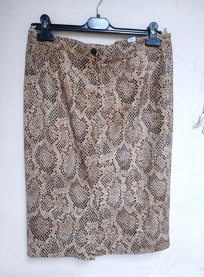 snake skin - pencil suknja