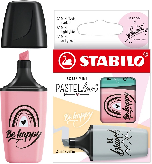 Signir STABILO BOSS MINI Pastellove 1/3