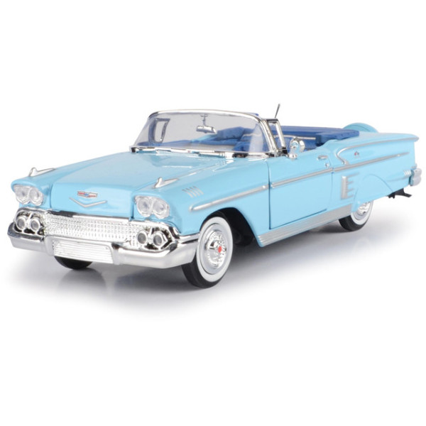 Metalni auto CHEVROLET Impala 1958, 1:24, Motormax