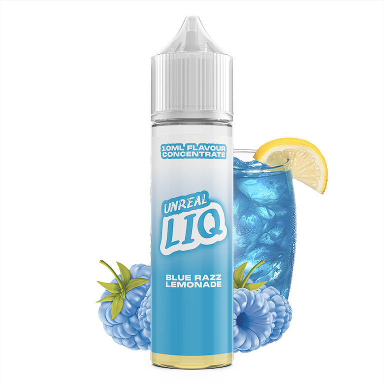 Unreal LIQ Blue Raspberry Lemonade 10ml flavour concentrate