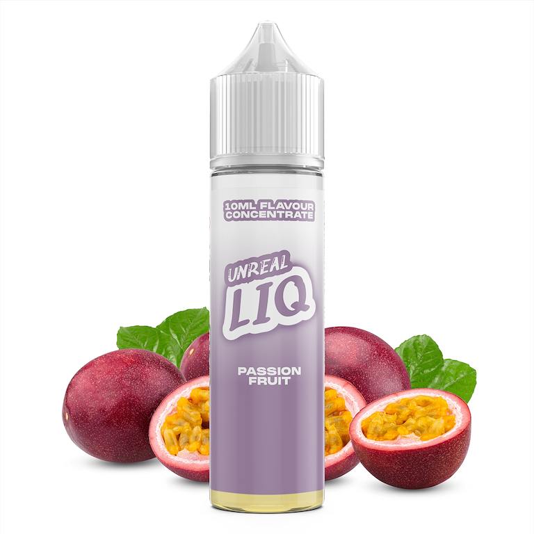 Unreal LIQ Passionfruit Ice 10ml flavour concentrate