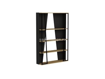 HANAH HOME Polica za knjige Lissa Bookshelf Black