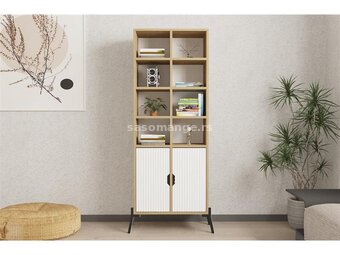 HOME LINE Polica za knjige Lido Sapphire Oak White