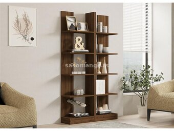 HOME LINE Polica za knjige Ikiz Walnut