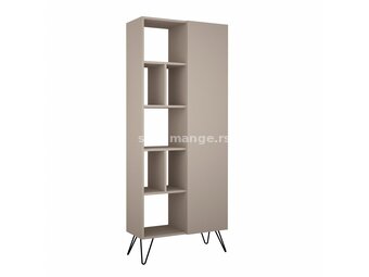 HANAH HOME Polica za knjige Jedda Bookcase Light Mocha