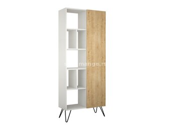 HANAH HOME Polica za knjige Jedda Bookcase White Oak