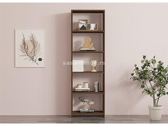 HOME LINE Polica za knjige New Walnut