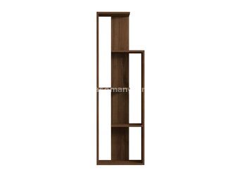 HANAH HOME Polica za knjige Wand Walnut