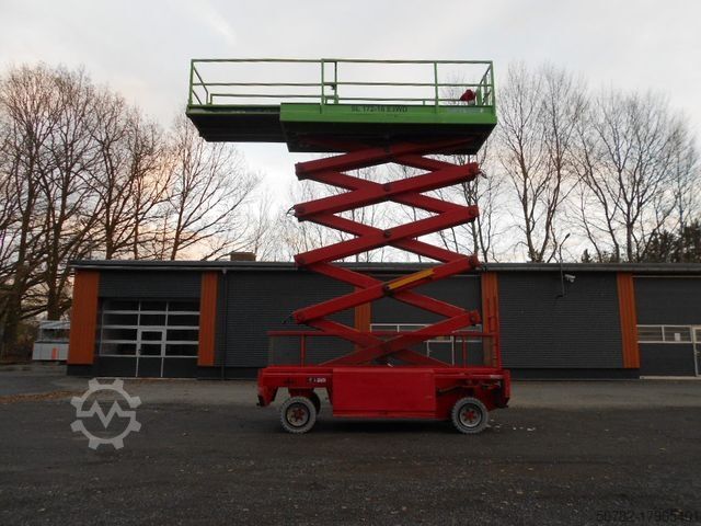 Platforma za rad
Liftlux SL172-18E2WD, Scherenbühne 19,2 m