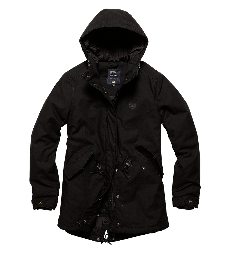 VINTAGE INDUSTRIES INDY ŽENSKA PARKA BLK
